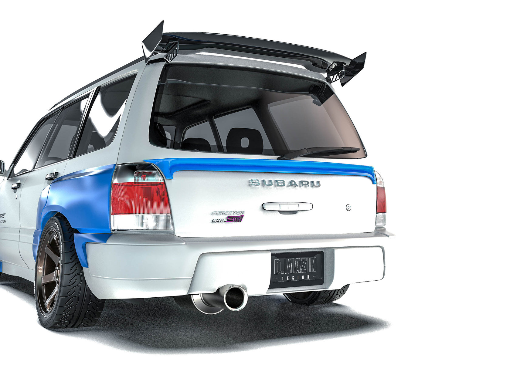 Top Spoiler v2 SUBARU FORESTER SF5/9 97-99