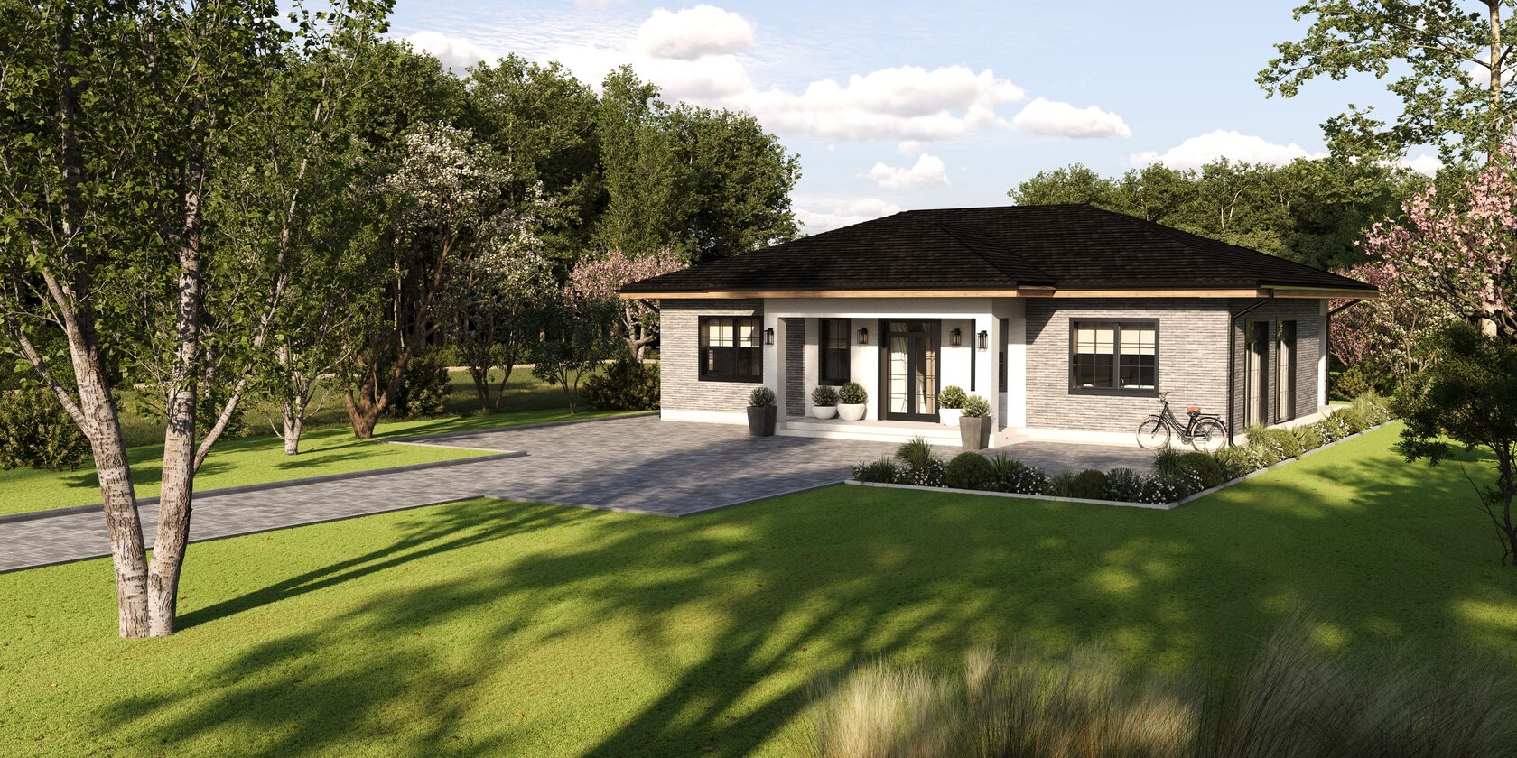 Дома из кирпича. Типовые проекты