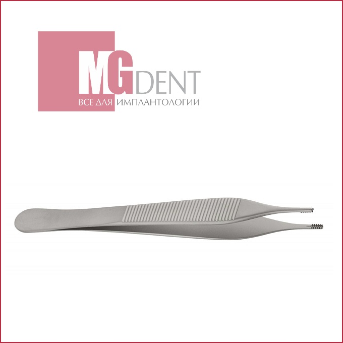 Купить пинцет Адсона-Брауна, Adson Brown анатомический 125 мм, ORANGE ...