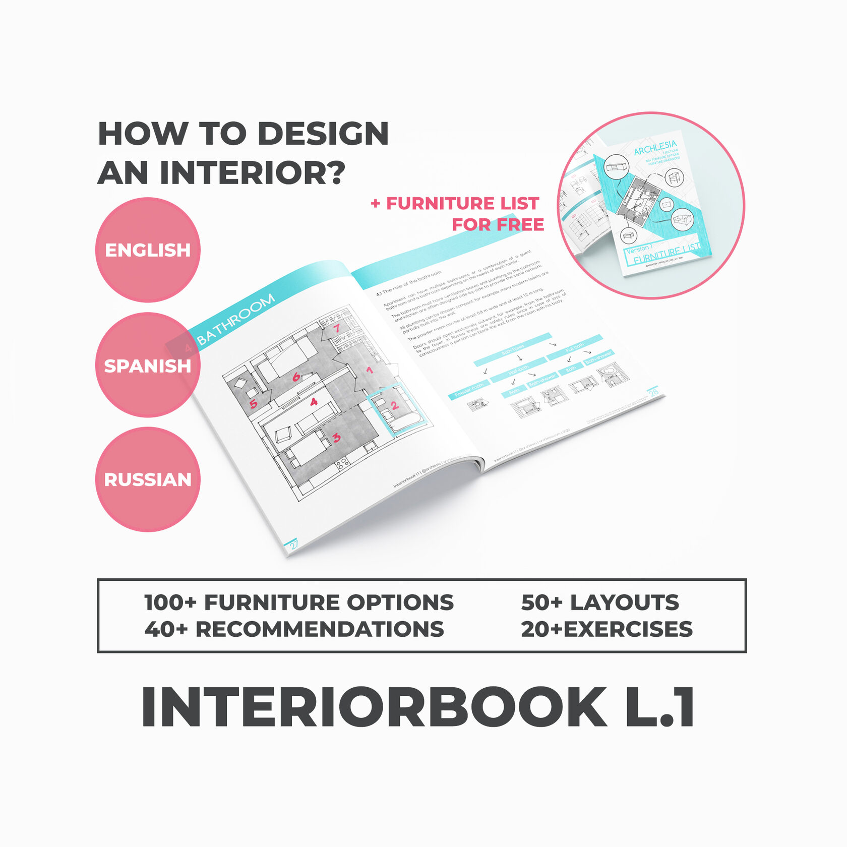 Archlesia | Interiorbook l.1 + Furniture list 1.0