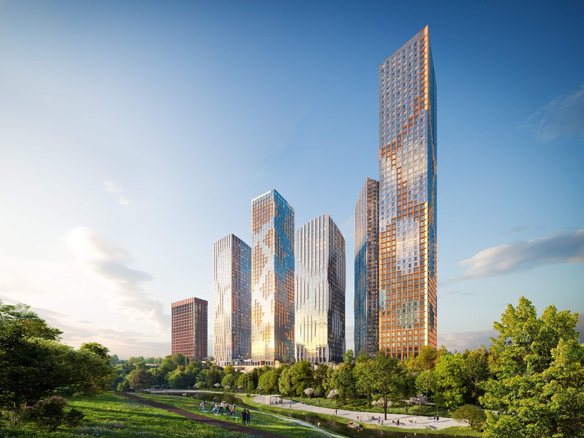 UPLAND STUDIO | ЖК «LEVEL МИЧУРИНСКИЙ»