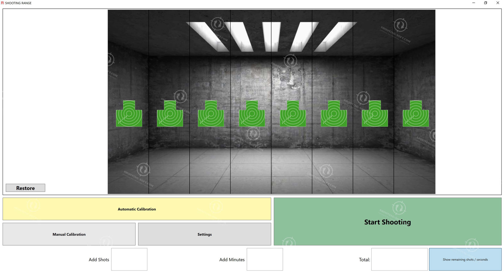 SHOOTING RANGE Installation and setup