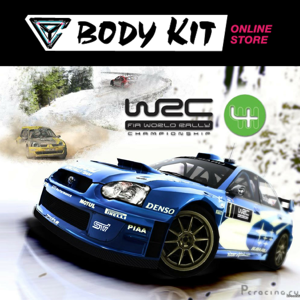 BodyProdrive WRC Style Body Kit for Subaru Impreza WRX STI GD/GG (2002–2004) | Fiberglass Wide Body