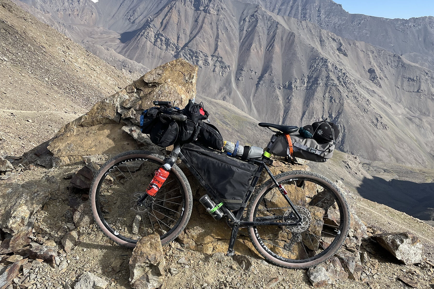 2022 Season Rig and Bikepacking Kit assembled in Kyrgyzstan ENG