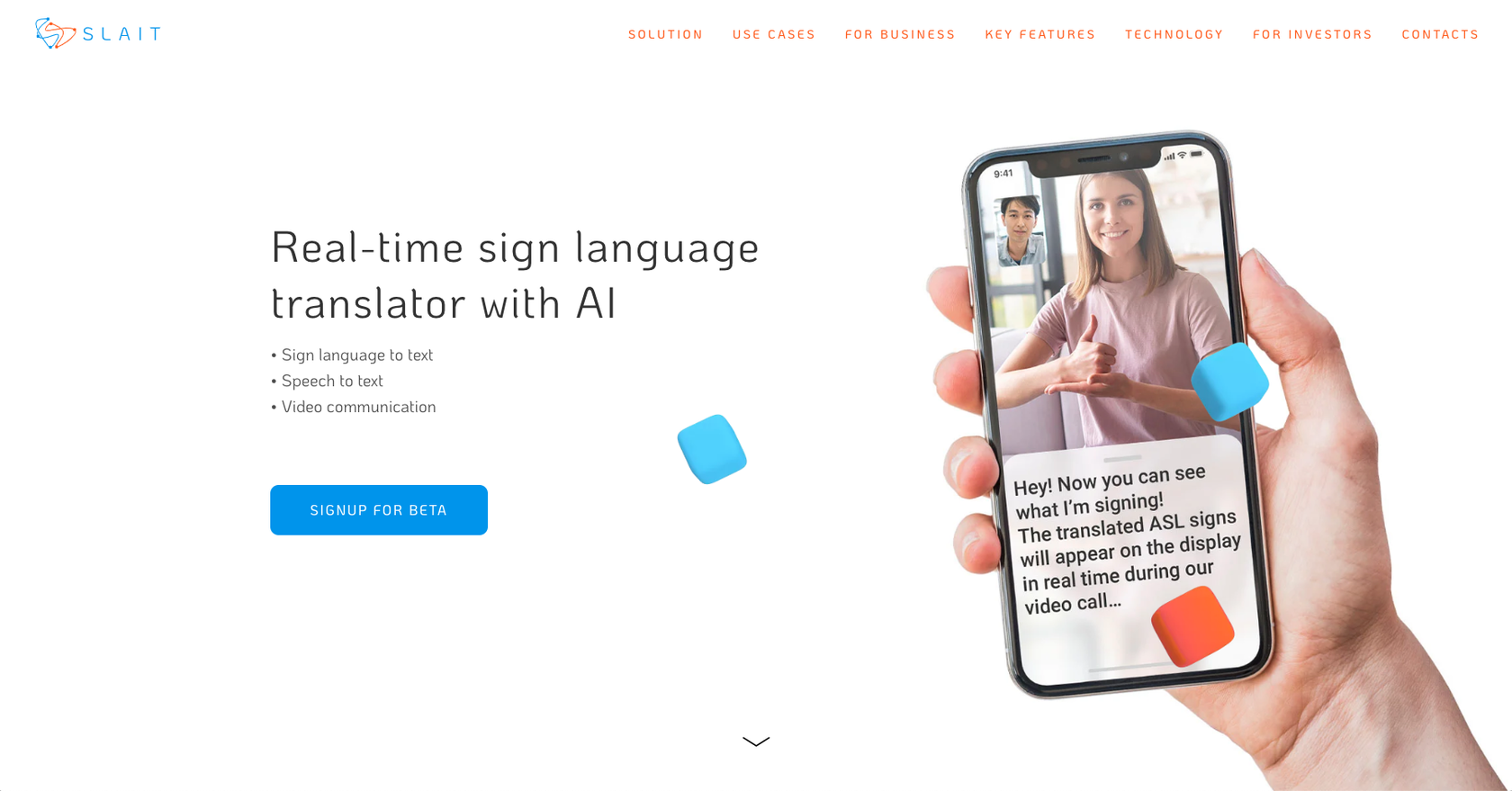 SLAIT Real time Sign Language Translator With AI SLAIT Real time Sign Language Translator With AI