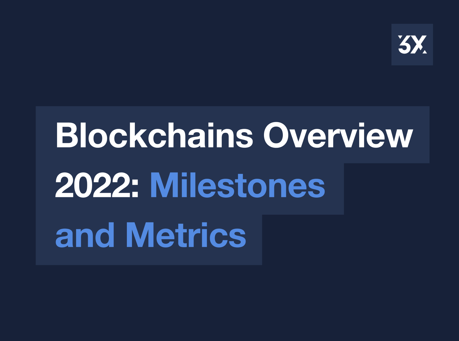 Blockchain Insights 2022: Achievements, Metrics & Future