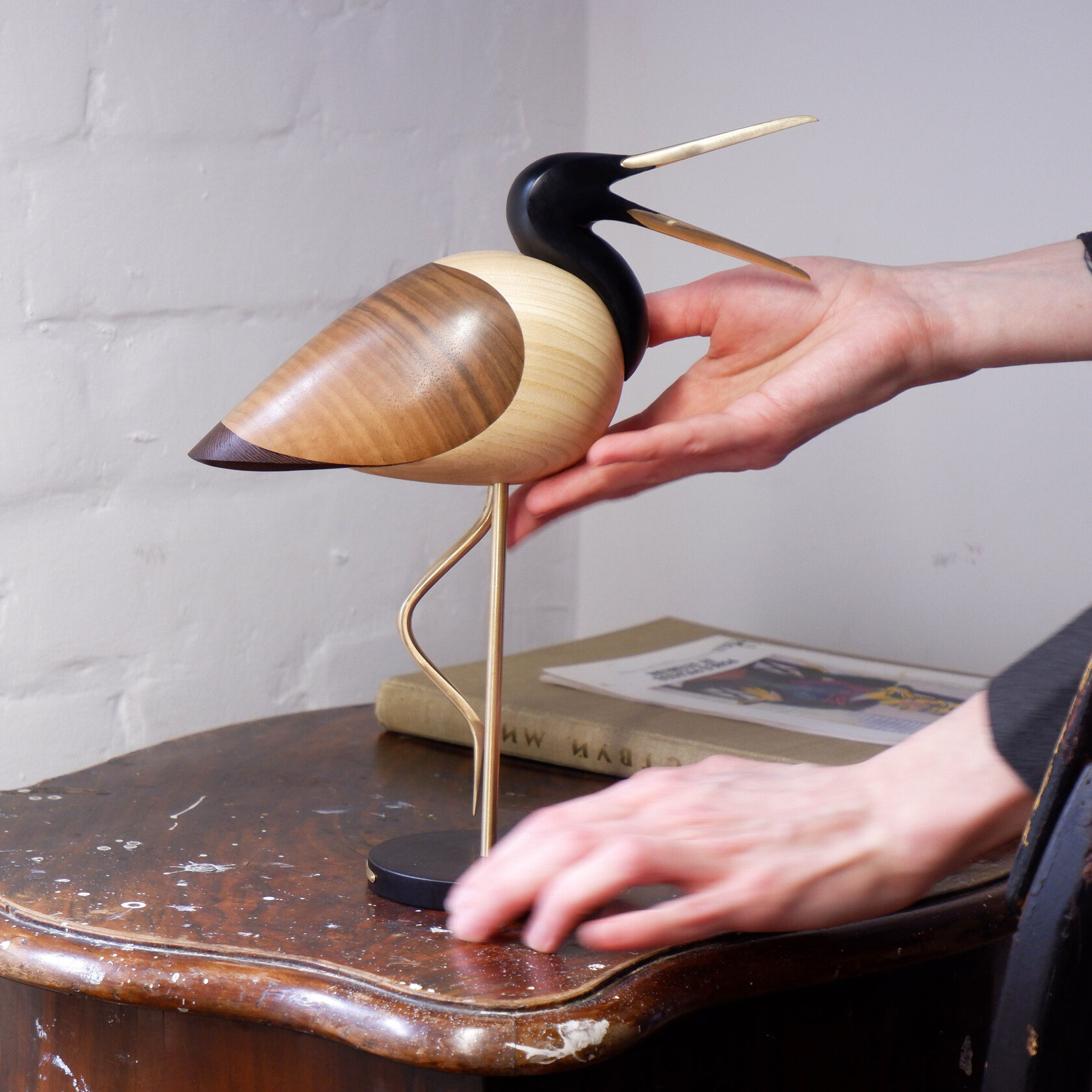 Wooden sculptures by Sam Belugin