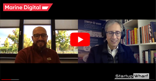 CEO Marine Digital Ivan Ladan with Leonardo Zangrando, the CEO of ...