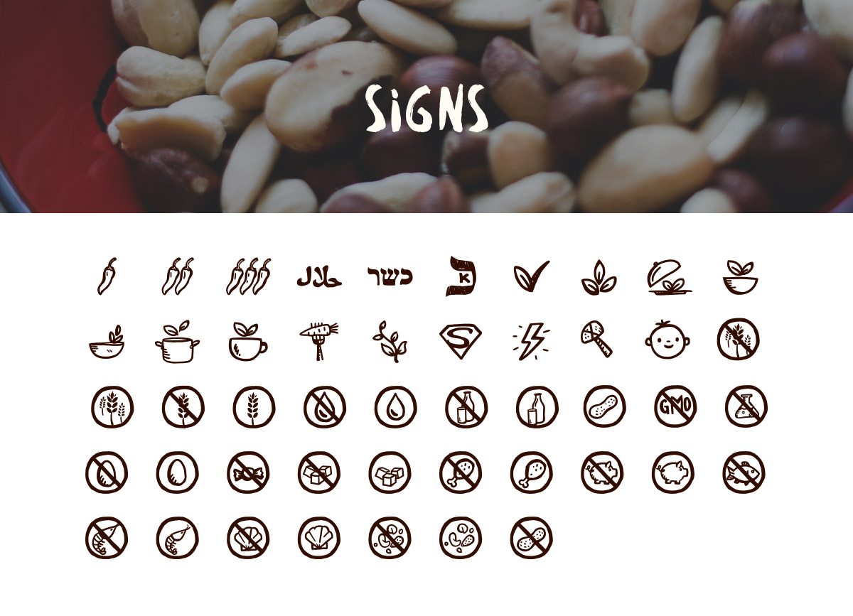 Tasty Icons — 500 hand-drawn food icons