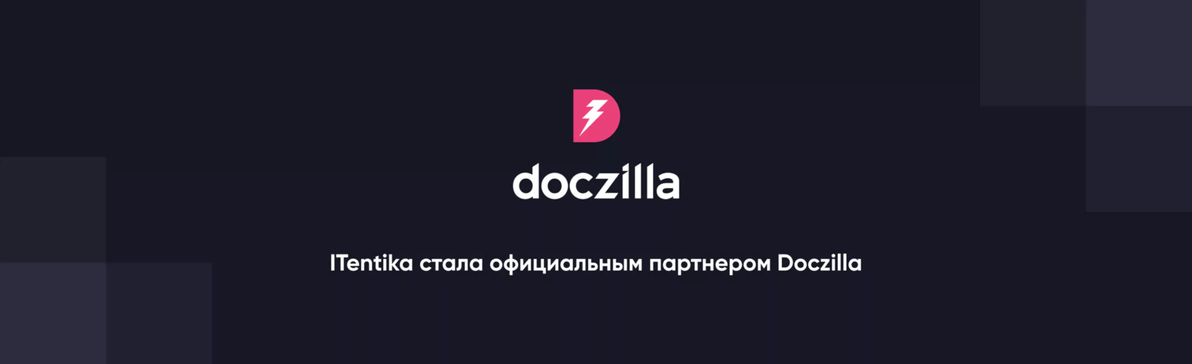 ITentika стала официальным партнером Doczilla
