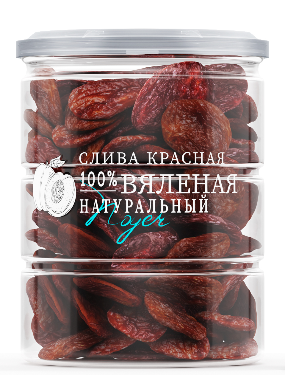 Слива красная сушеная это экологический продукт без обработки и