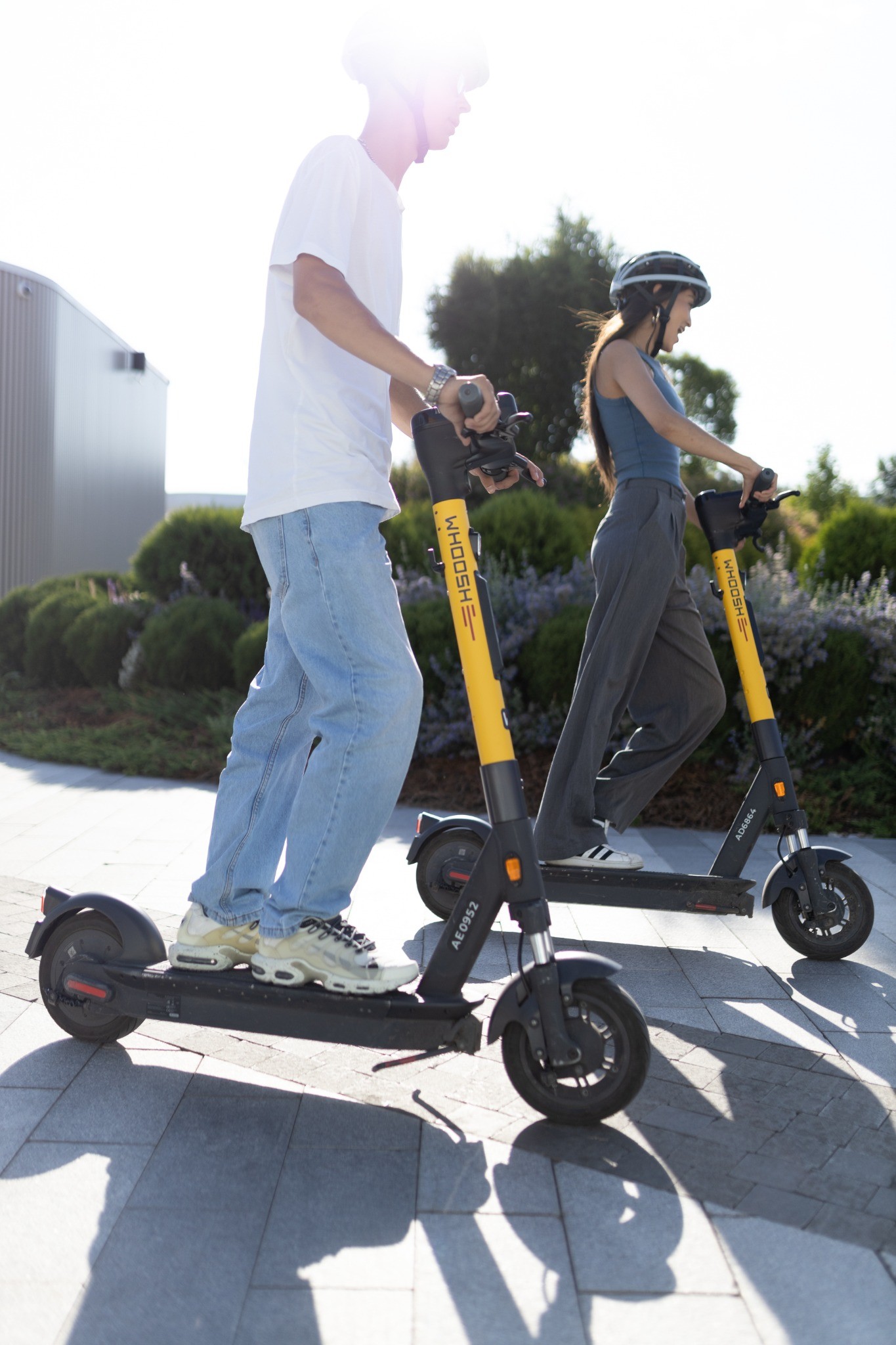 WHOOSH | Electric Scooter and Bike Sharing - Parking
