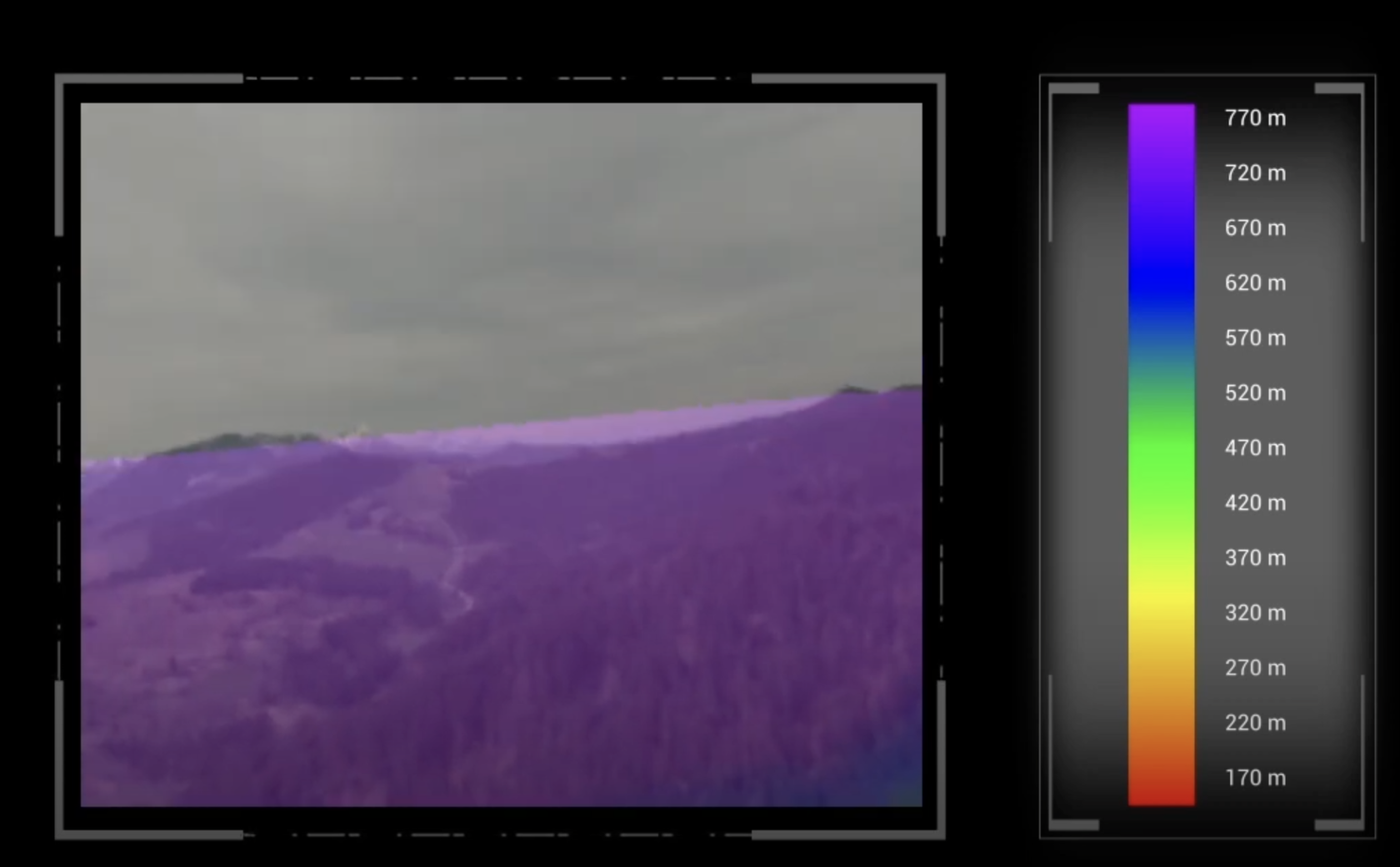 VXS Terrain Depth Detection demo