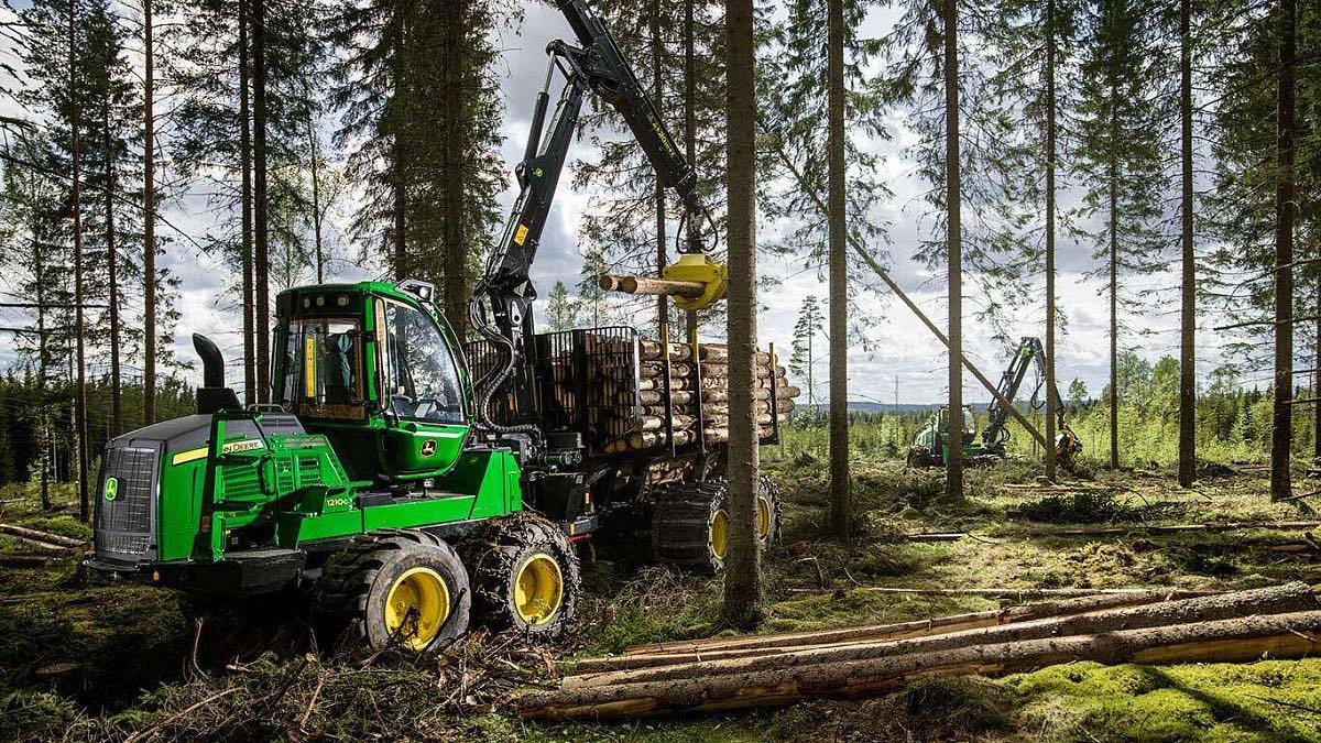 Форвардер John Deere - ваш надежный помощник в лесозаготовке