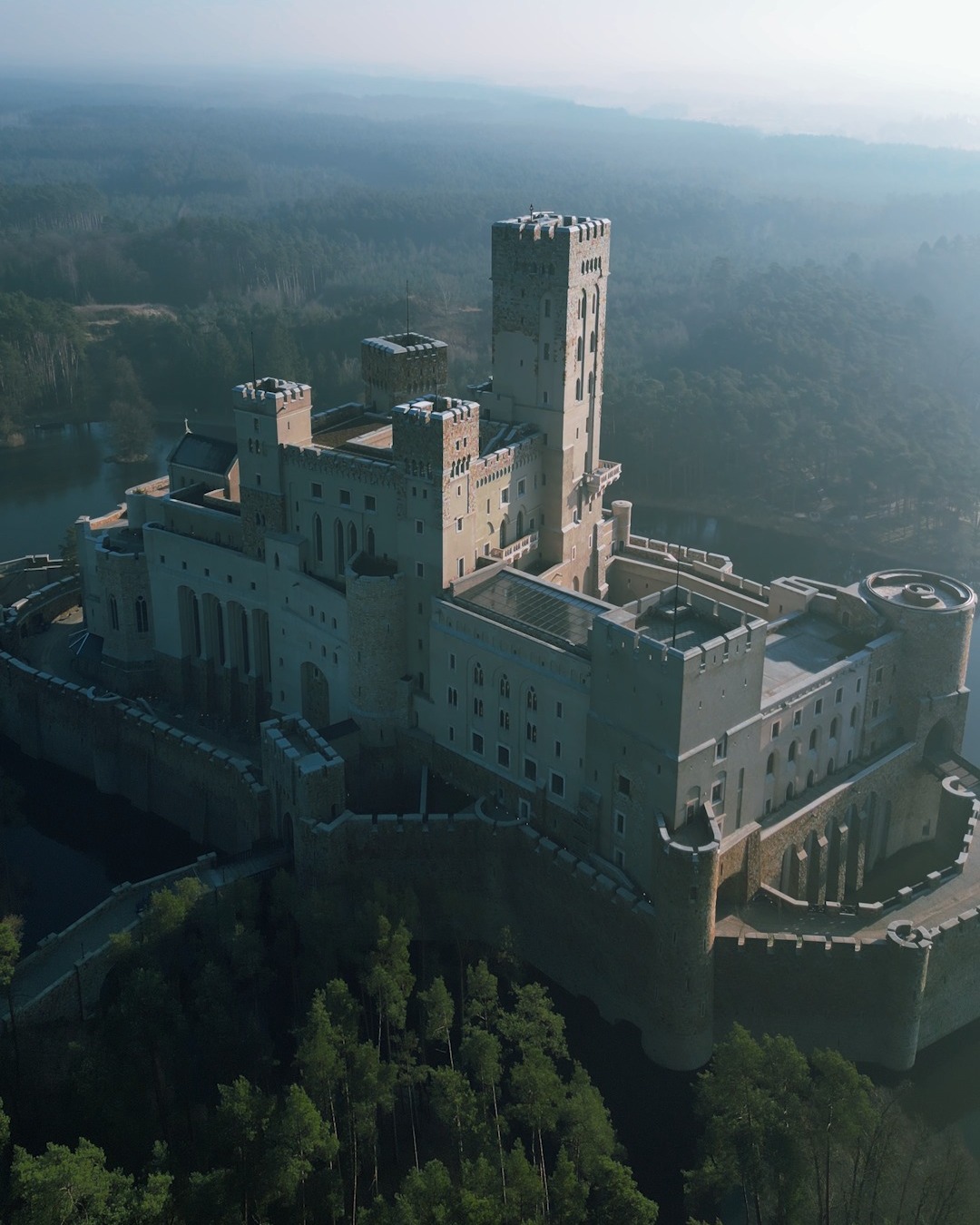 The Great Pretender: a 15-storey Stobnica Castle in western Poland that ...