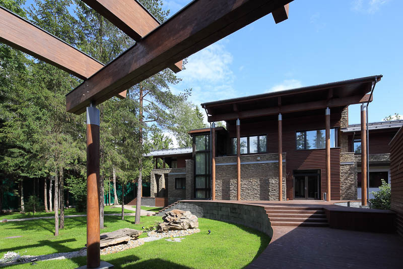 Реализованный проект дома Forester House