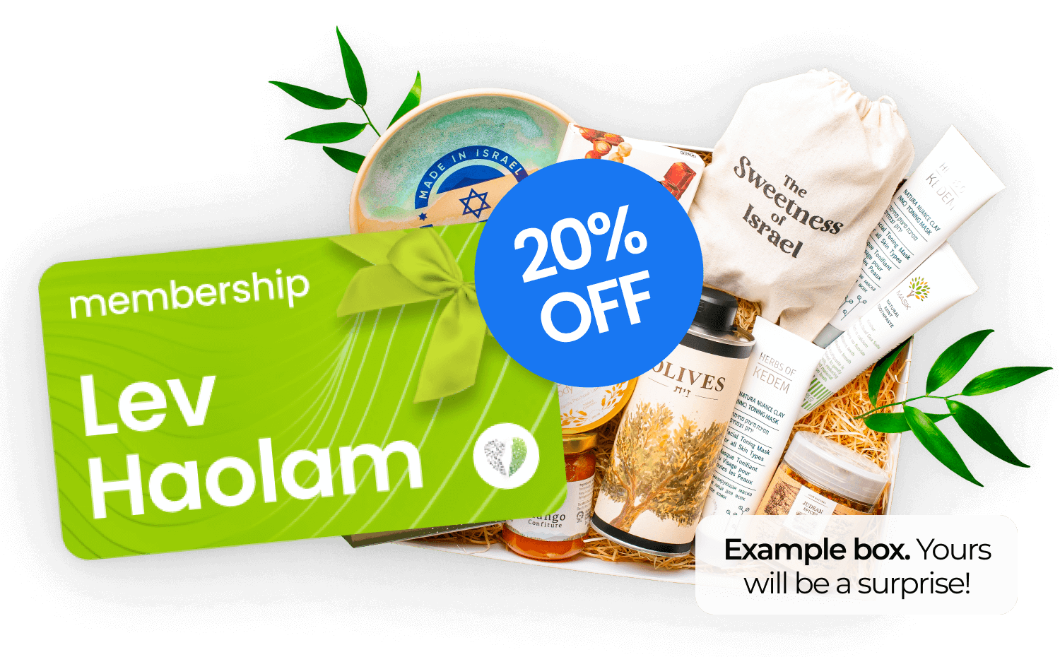 Monthly Israeli Gift Boxes: Support Israel with Lev HaOlam