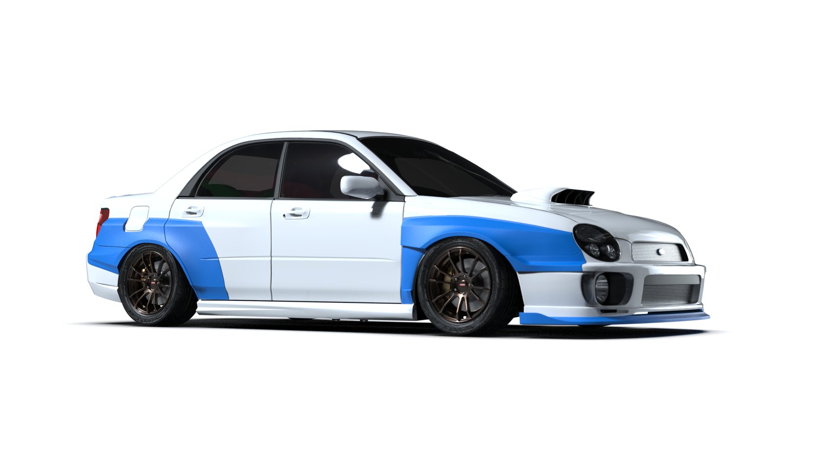 Fender Flares Set / Wide Body Kit SUBARU IMPREZA WRX (GDA) / WRX STI (GDB)