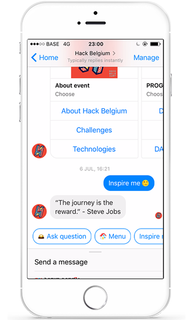 Eventumbot - Event chatbot for better communication and attendee experience
