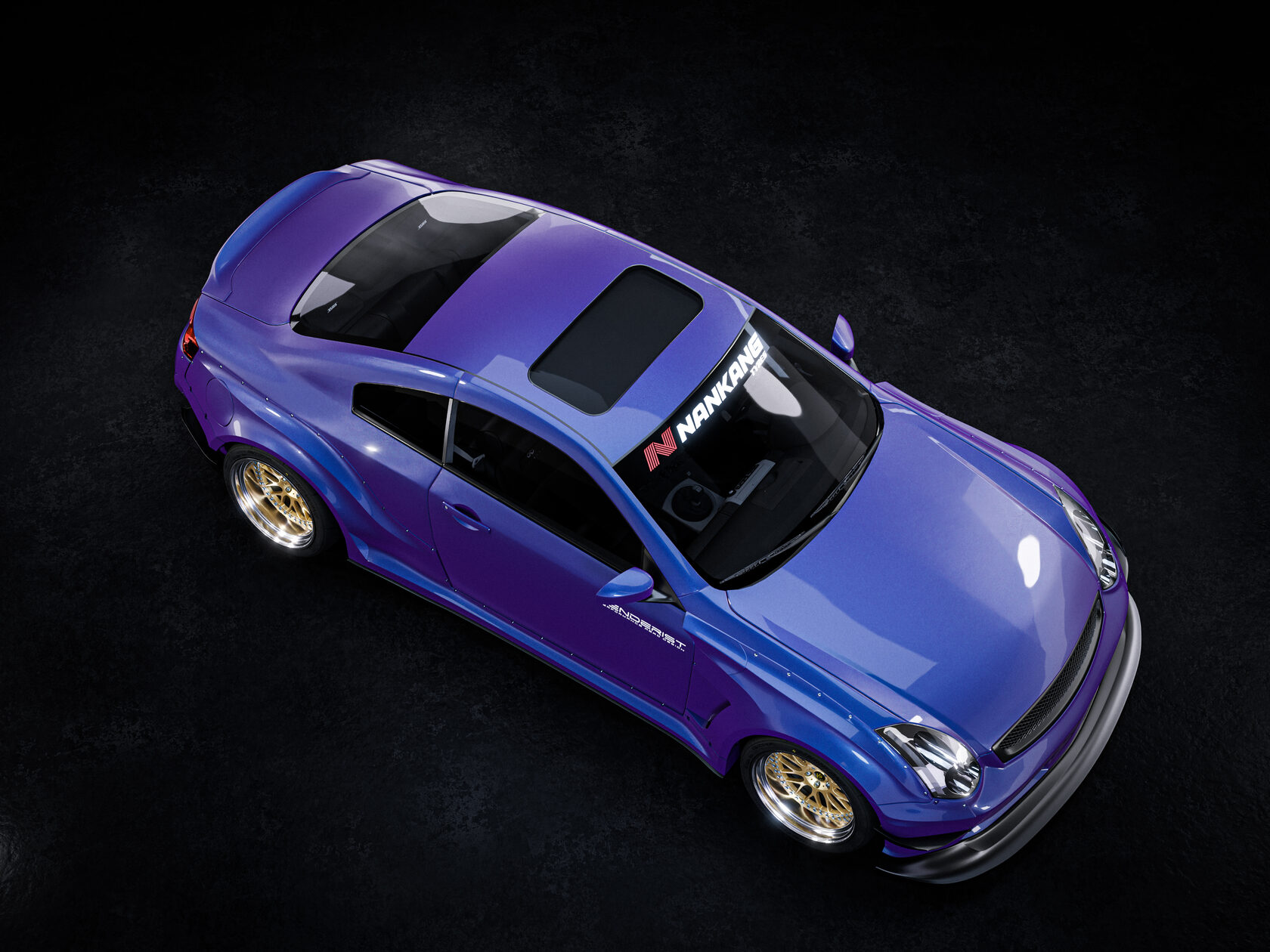 FENDERIST SPEC S Full Set / WIDE BODY KIT INFINITI G35 COUPE / NISSAN ...