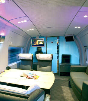 Sapsan Classes - Sapsan High Speed Train Seat Map