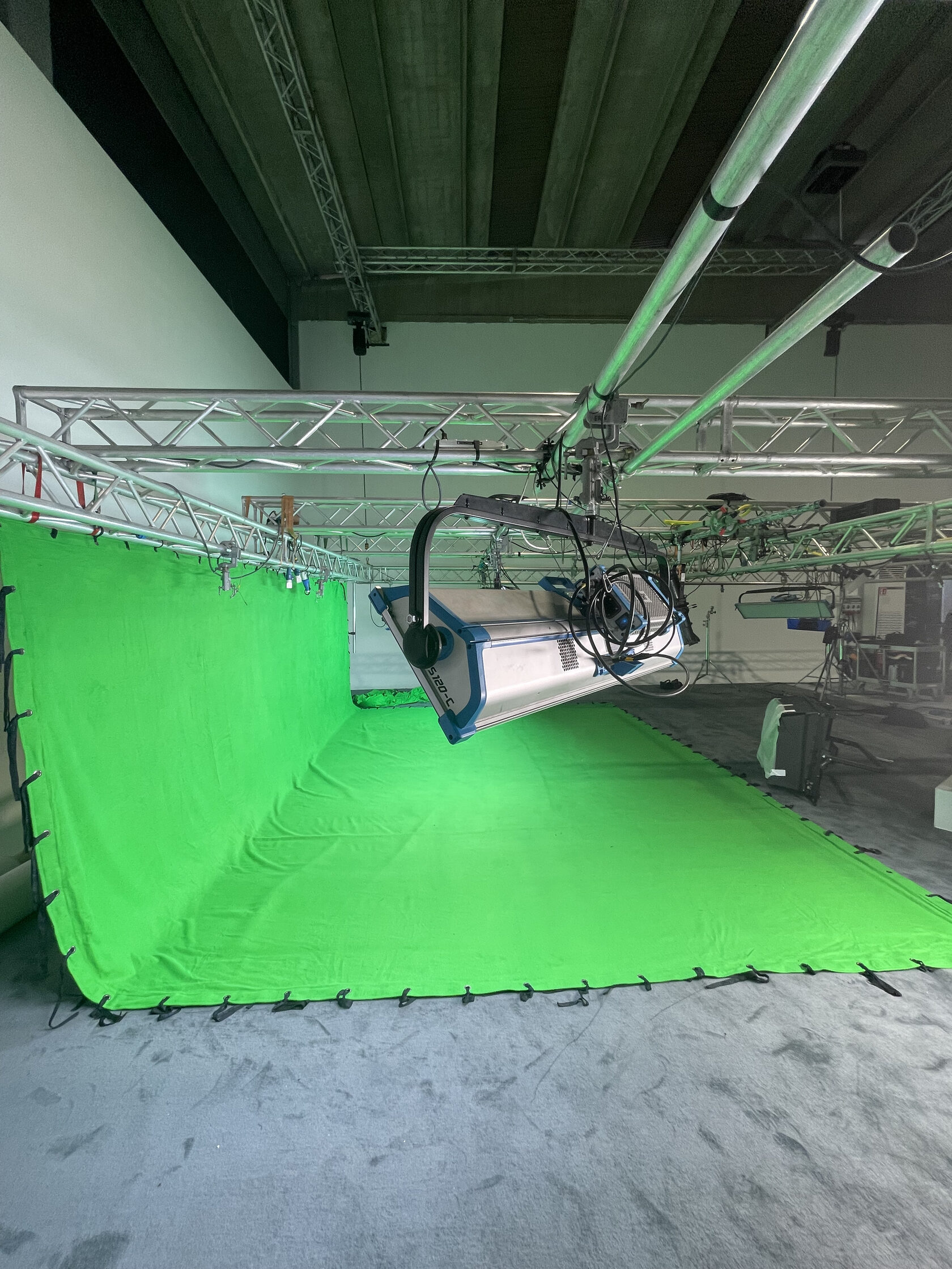Green Screen Studio Video Production in Milan and Rome, Italy