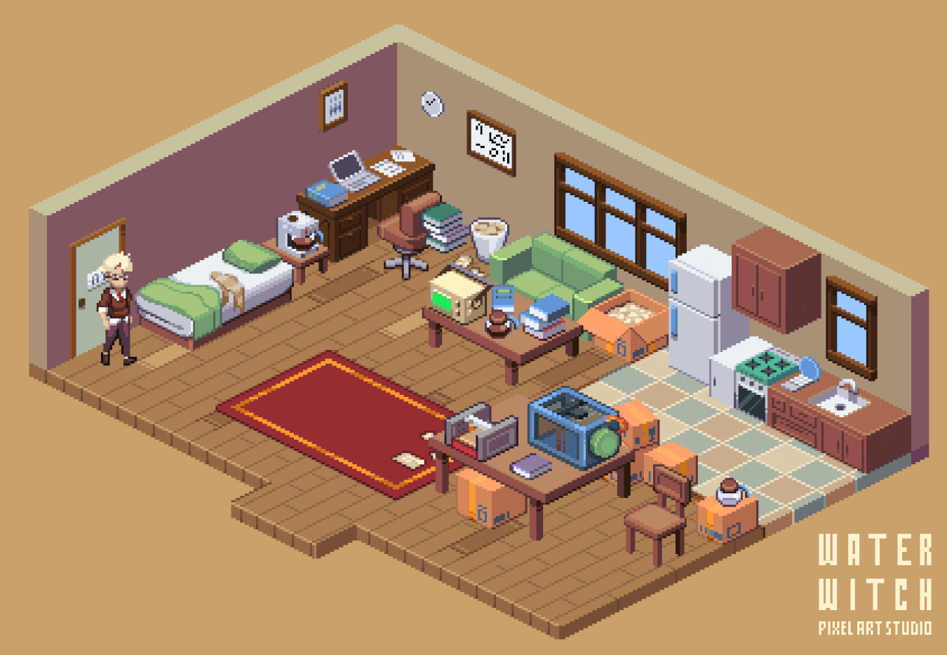 Backgrounds and Scenes - Water Witch RPG Studio