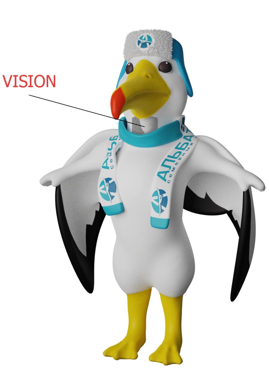 Free sketch design of mascot