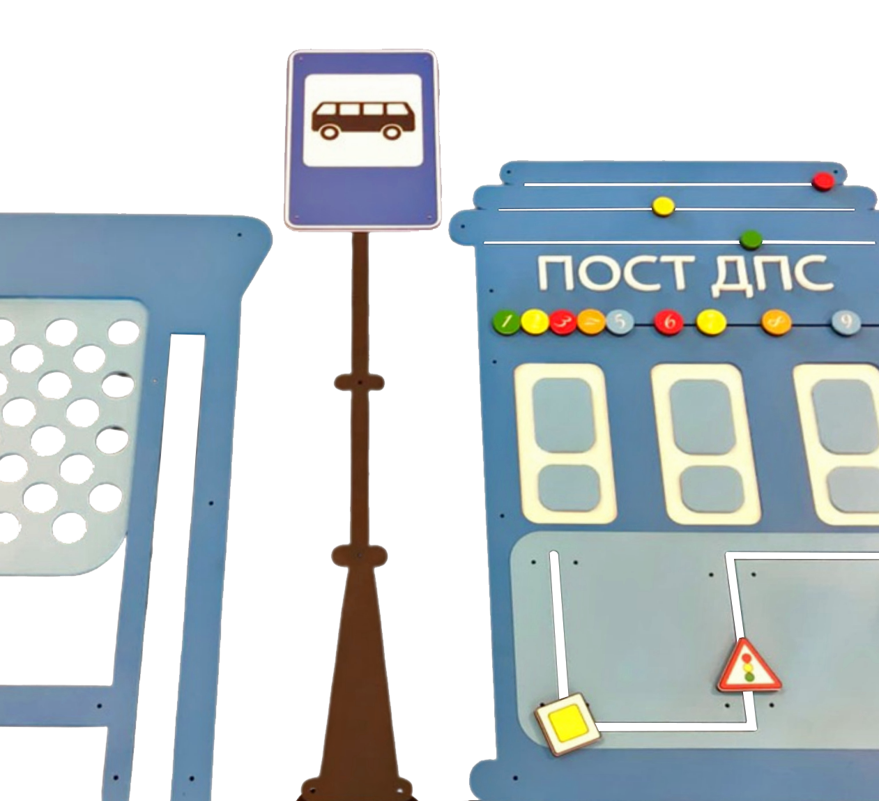 Игровые настенные панели по ПДД