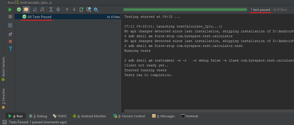 Asynchronous Tasks In The Application And Android Instrumentation Test Bytepace