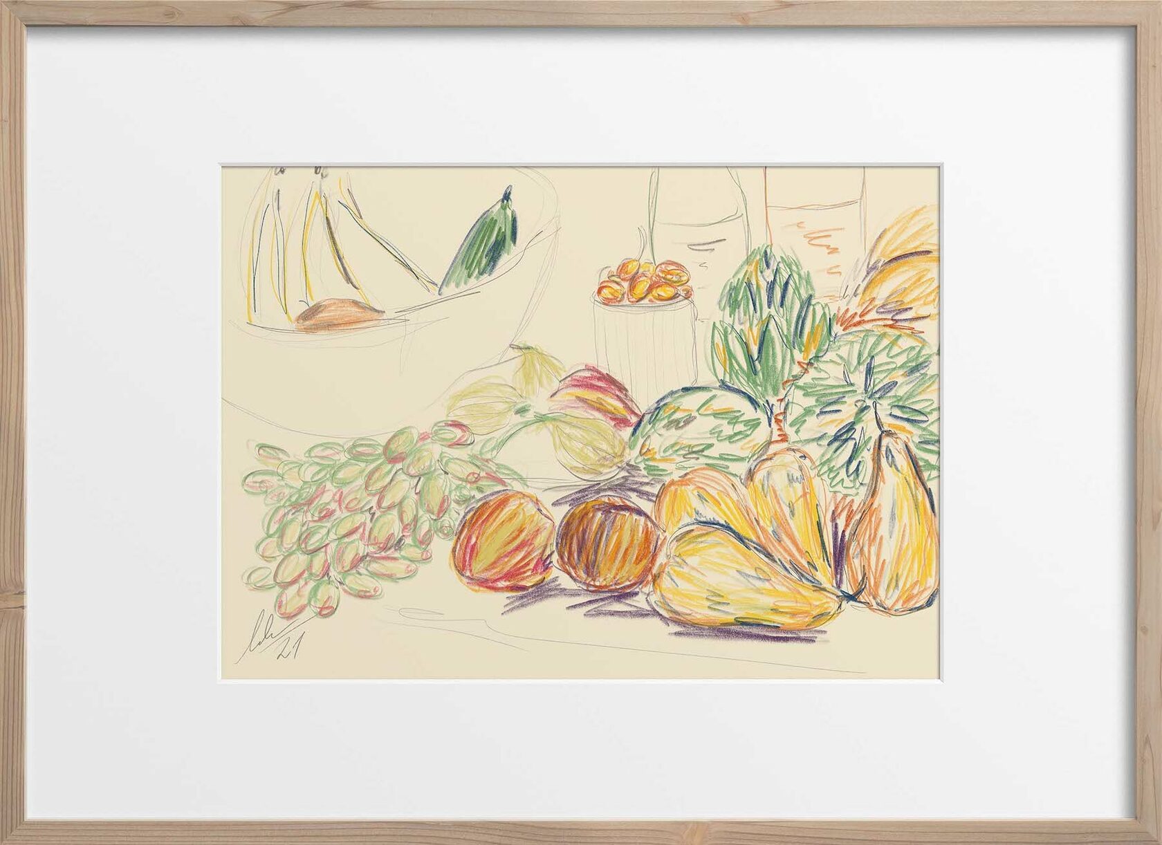 Mediterranean by Lena Berman ⏤ UUTNO ⏤ Интерьер-френдли арты