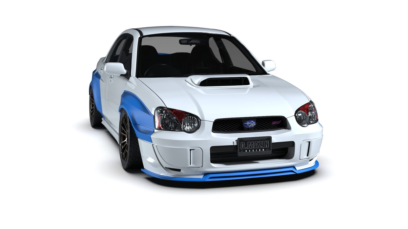 Fender Flares Set SUBARU IMPREZA WRX (GDA) / WRX STI (GDB) 03-05