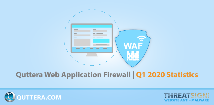 Q1 2020 Quttera Web Application Firewall Statistics