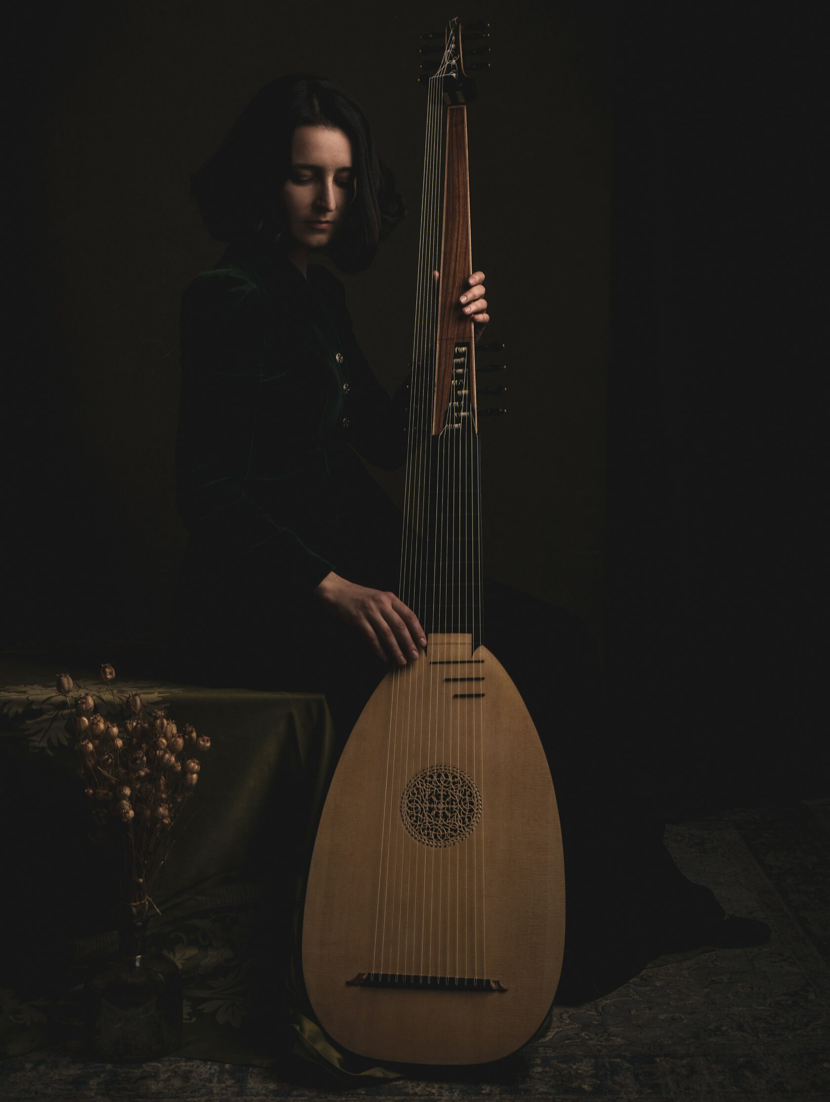 Tiorba arpeggiata en