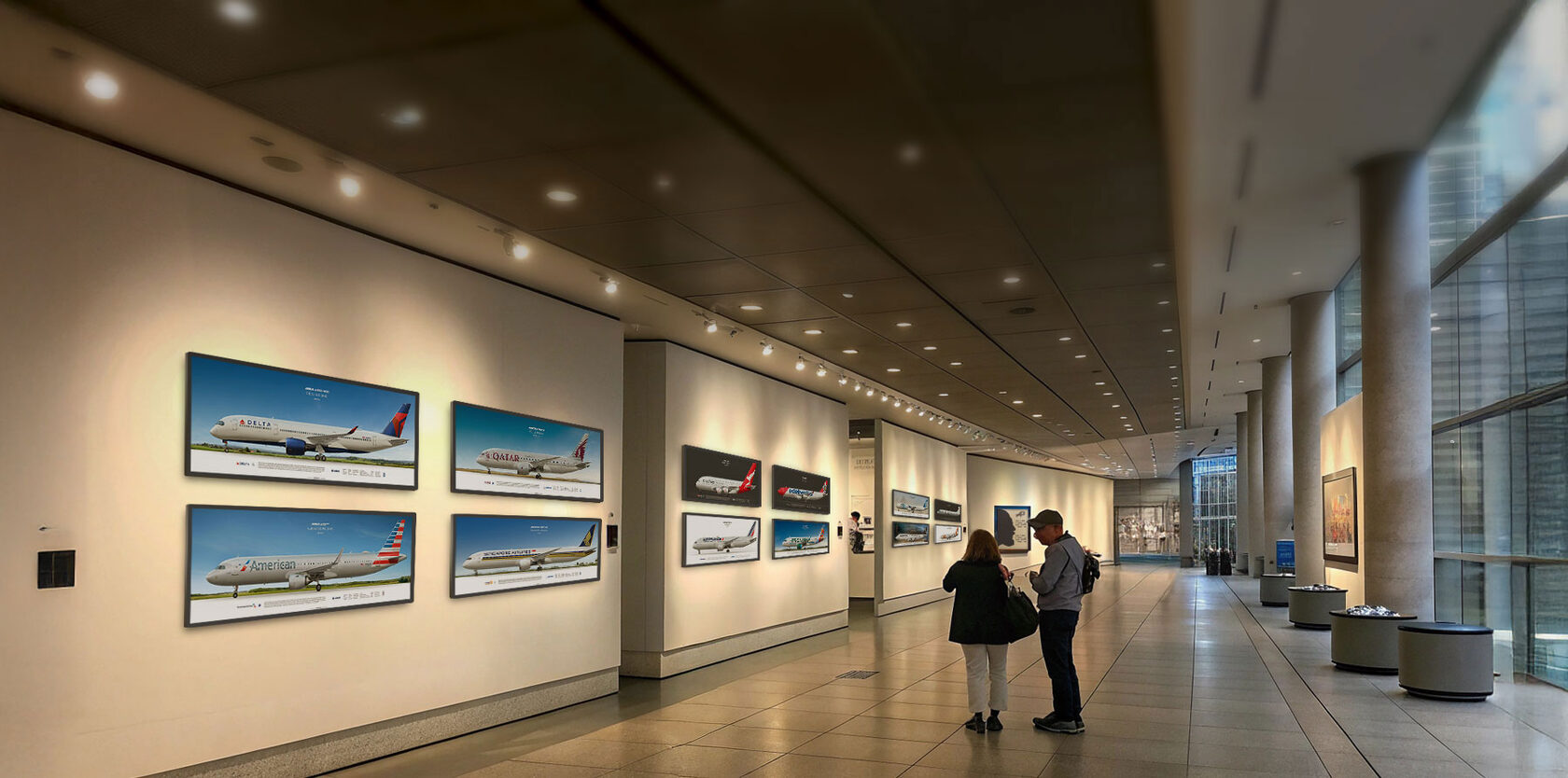 Fine Airliner Profile At Prints | Civil Aviation Posters | Aviaposter