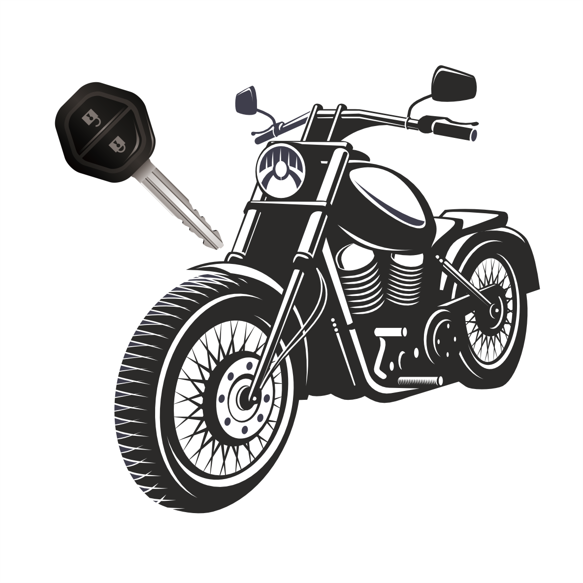 KEY BLADE MOTO