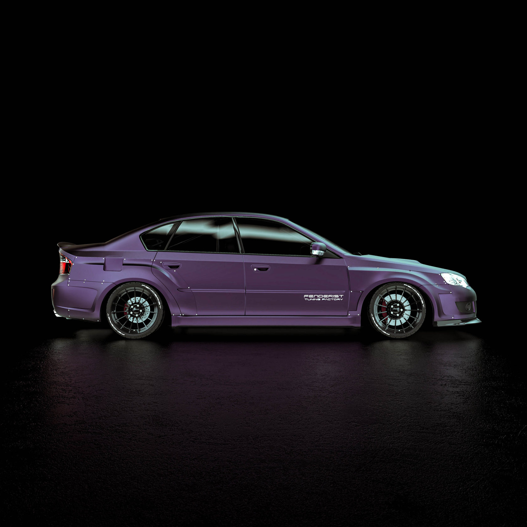 FENDERIST SPEC S Fender Flares / WIDE BODY KIT SUBARU Legacy B4 06-09
