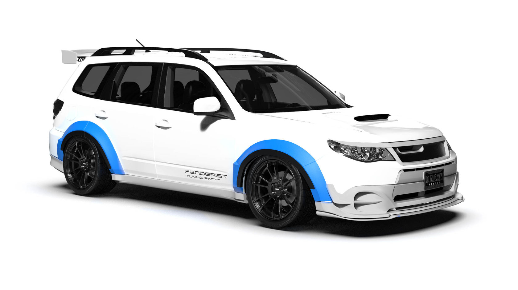 Fender Flares Set SUBARU FORESTER SH 07-14