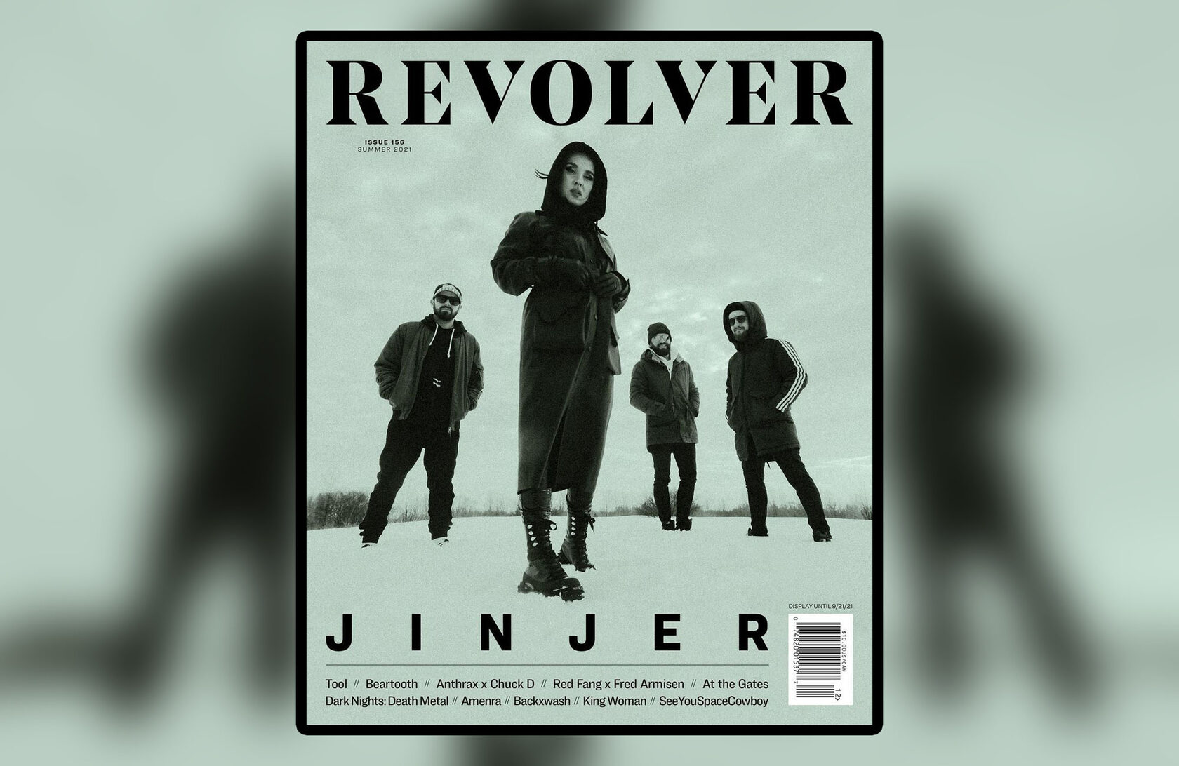 We are on the front cover of the new Revolver Magazine!