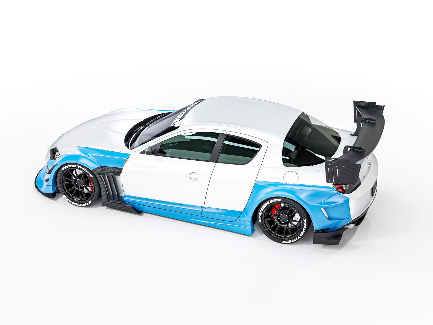 FENDERIST SPEC R Full kit / WIDE BODY KIT Mazda RX-8 2008-2012