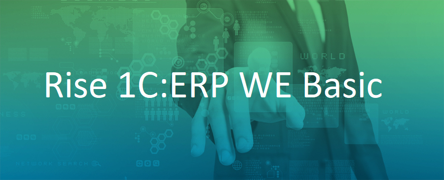 Rise 1C:ERP WE Basic