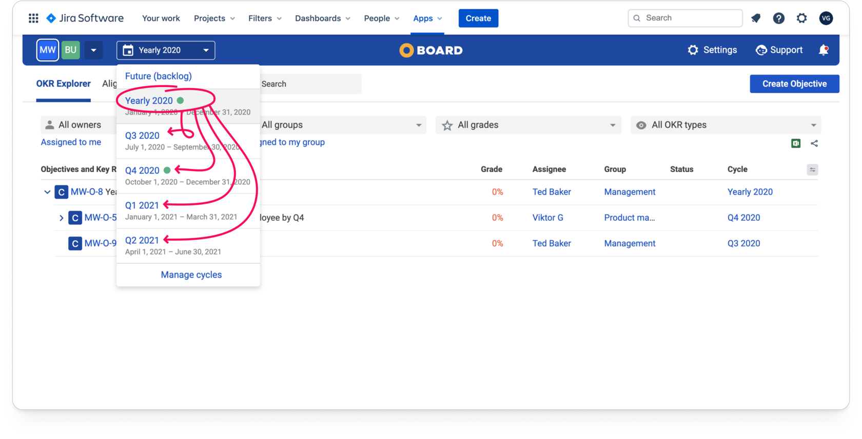 OKR Board for Jira - OKR management plugin for Jira (Objectives and Key ...