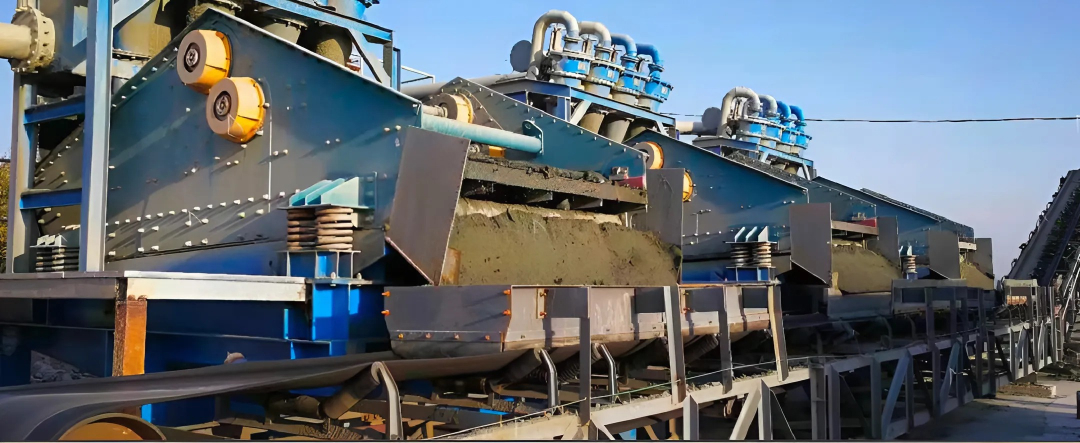 Sand Washing and Stacking Intergrated Machine