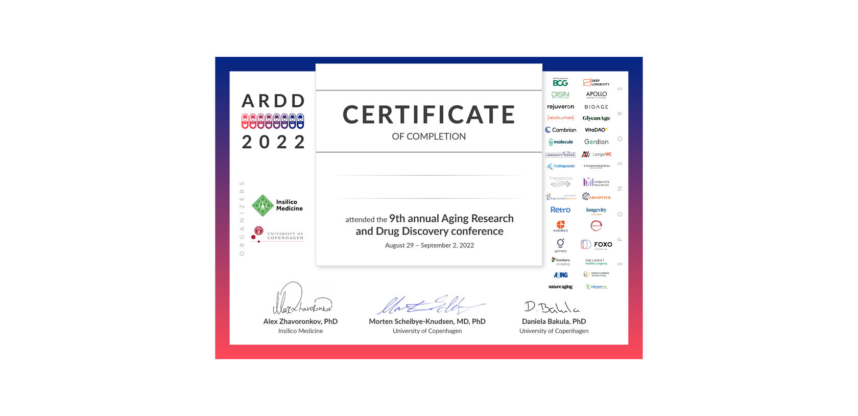 Registration | ARDD 2023