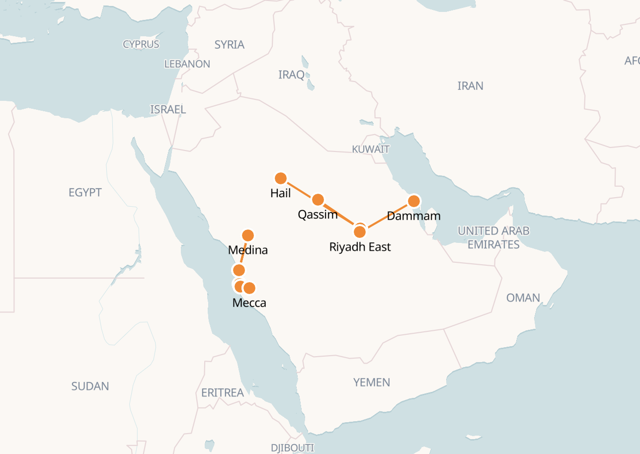 Saudi Arabia Railway | Train Tickets & Schedule