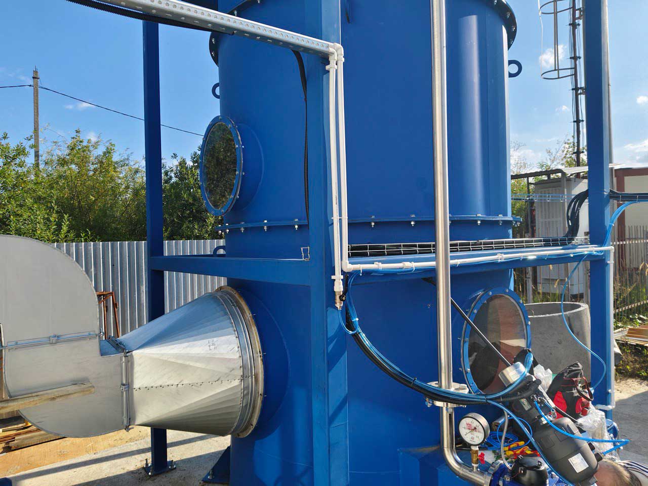 Rendering Plant and Emission Cleaning Solutions: TORNADO Wet Scrubber