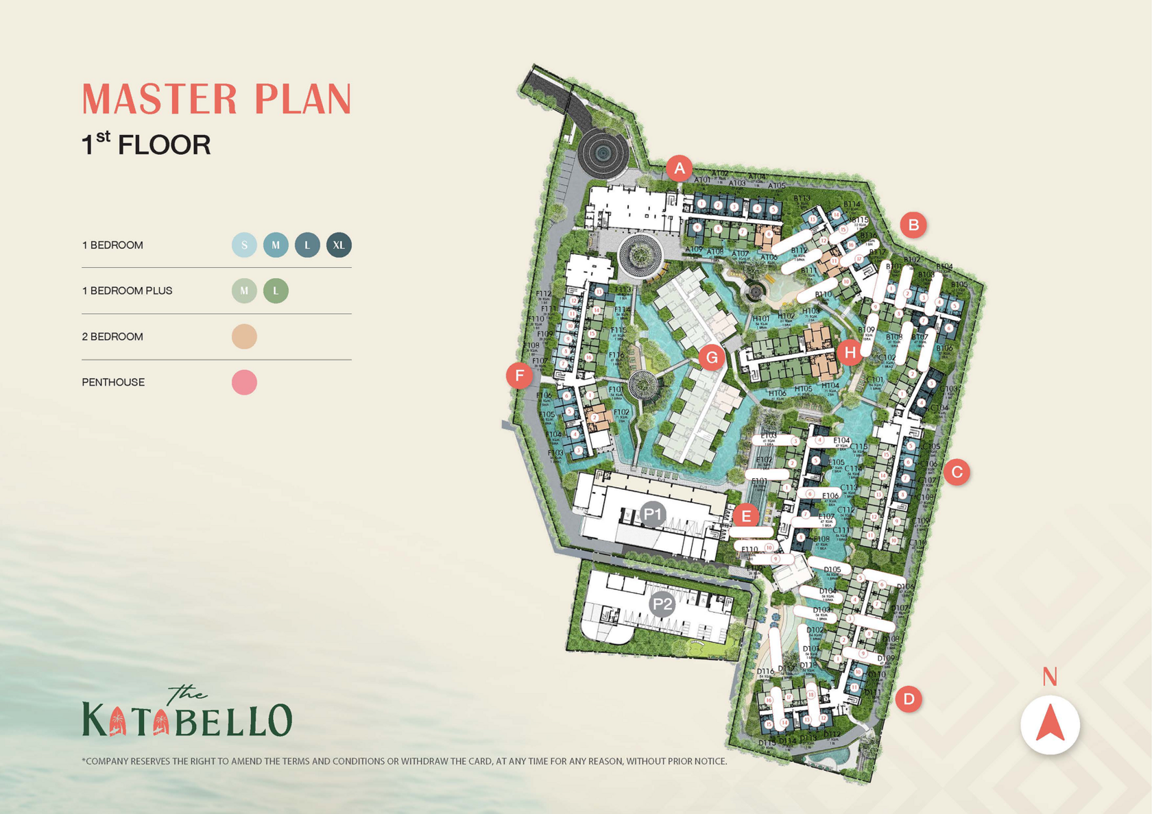 Title Katabello Condominium in Phuket, Thailand— Property Yard