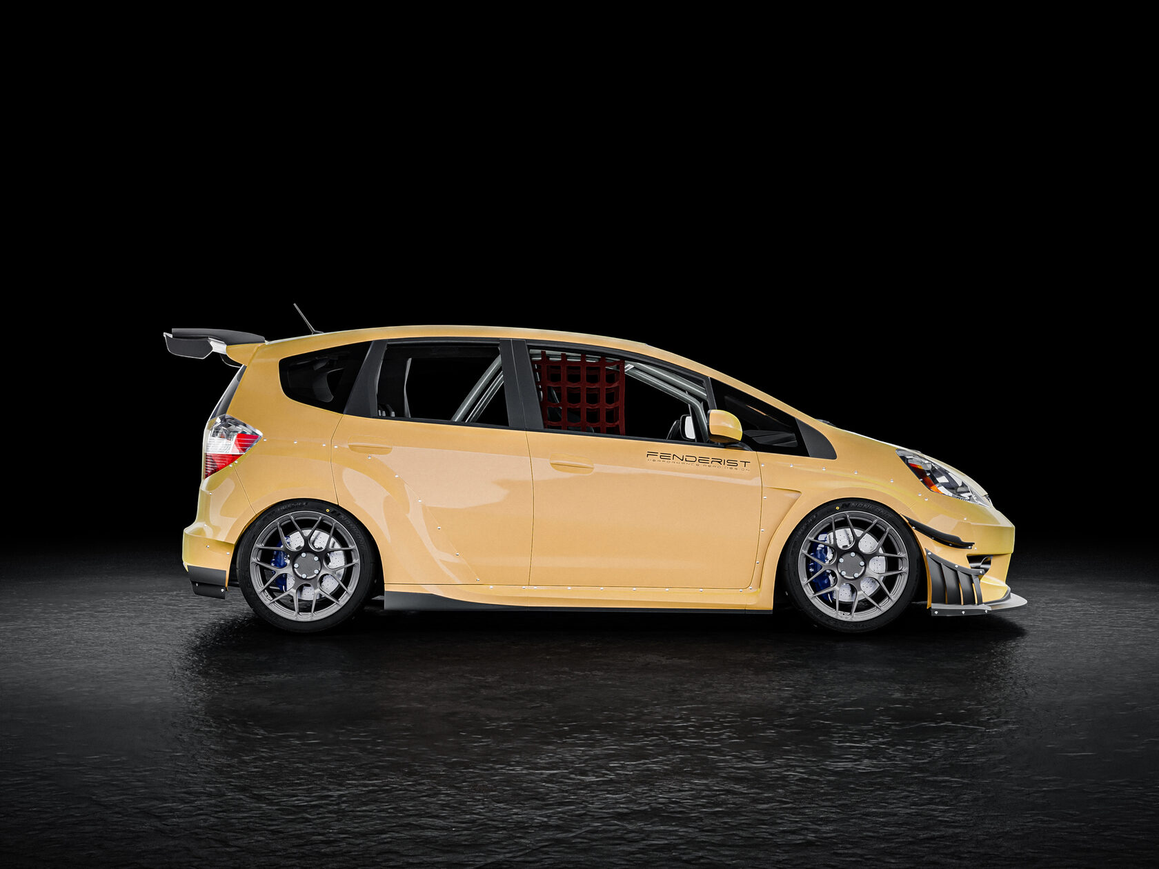 FENDERIST SPEC S Fender Flares Set / WIDE BODY KIT HONDA FIT / JAZZ ...