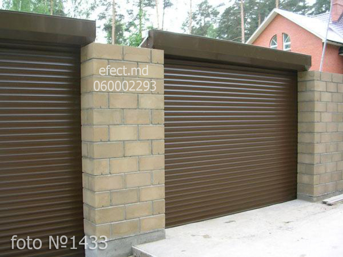 Porți rolete la intrare în curte, poze. Fabrica de porți și rolete în ...