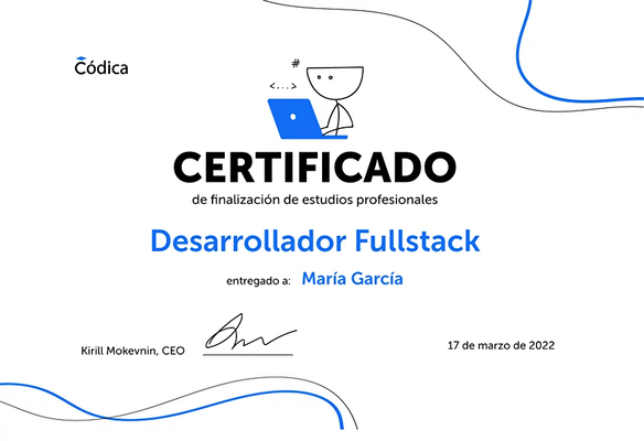 Desarrollador Fullstack en JavaScript, curso online de desarrollador ...